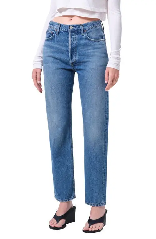 AGOLDE 90s Pinch High Waist Straight Leg Jeans - Circulate Ind