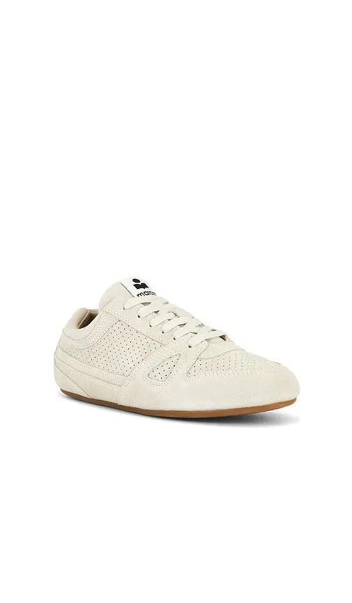 Isabel Marant Étoile Senny Low Sneaker - Chalk