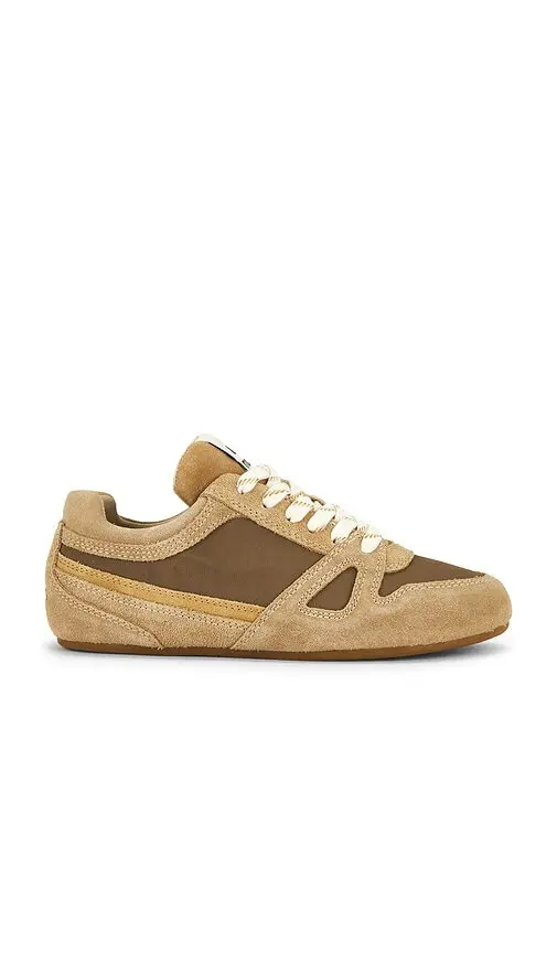 Isabel Marant Senny Low Sneaker - Khaki
