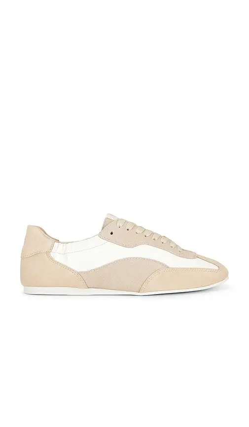 Simkhai Georgie Leather Combo Sneakers - Cream