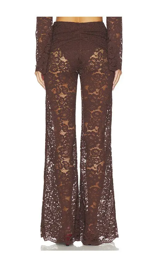 SHANI SHEMER Madison Straight Pants - Espresso