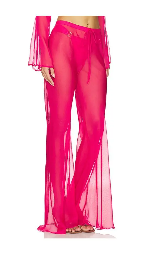 SHANI SHEMER Kairo Wide Leg Pants - Fuchsia