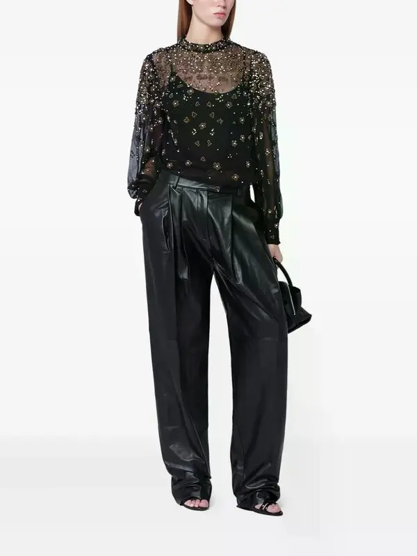 Farm Rio Beaded Blouse