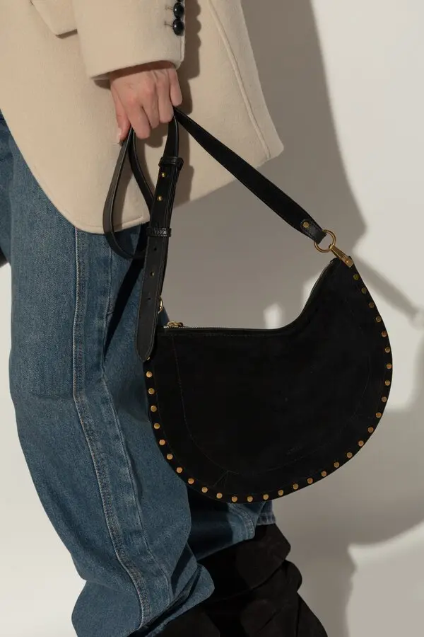 Isabel Marant Kanao Shoulder Bag - Black
