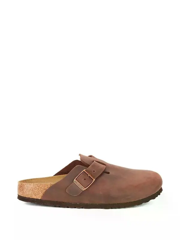 BIRKENSTOCK Buckle-strap Mules - Brown