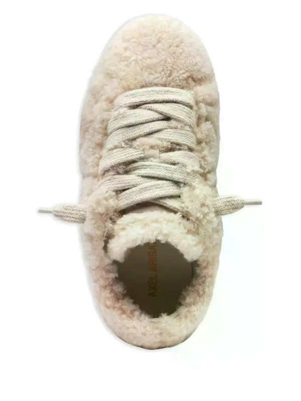 Axel Arigato Tact Shearling-effect Sneakers