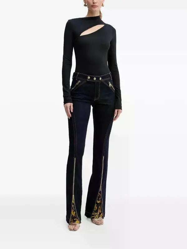Versace Zip-detailed Jeans
