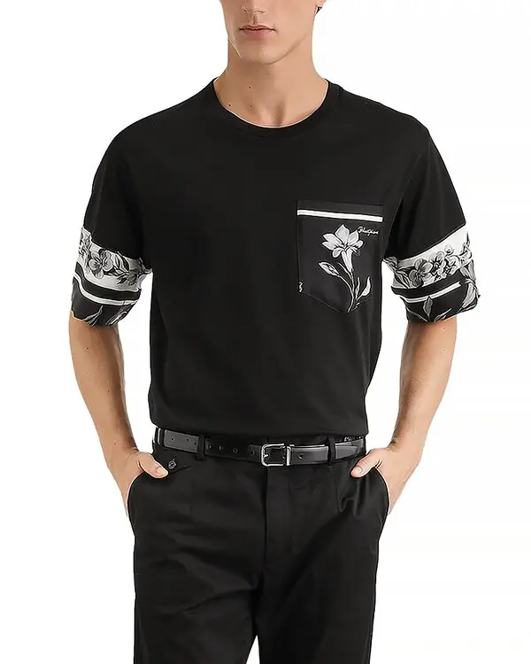Dolce & Gabbana Floral Pocket T-shirt