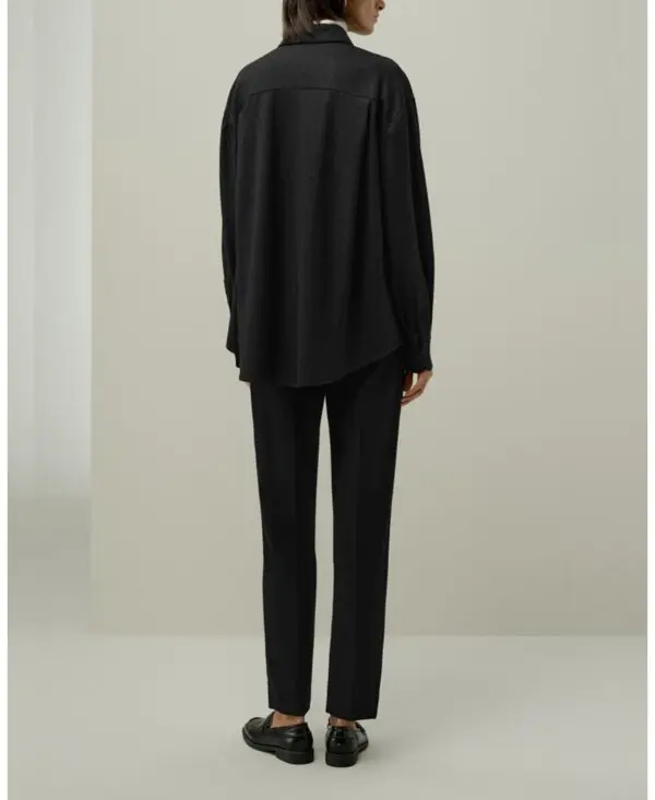 Lilysilk Silk-wool Oversized Shirt