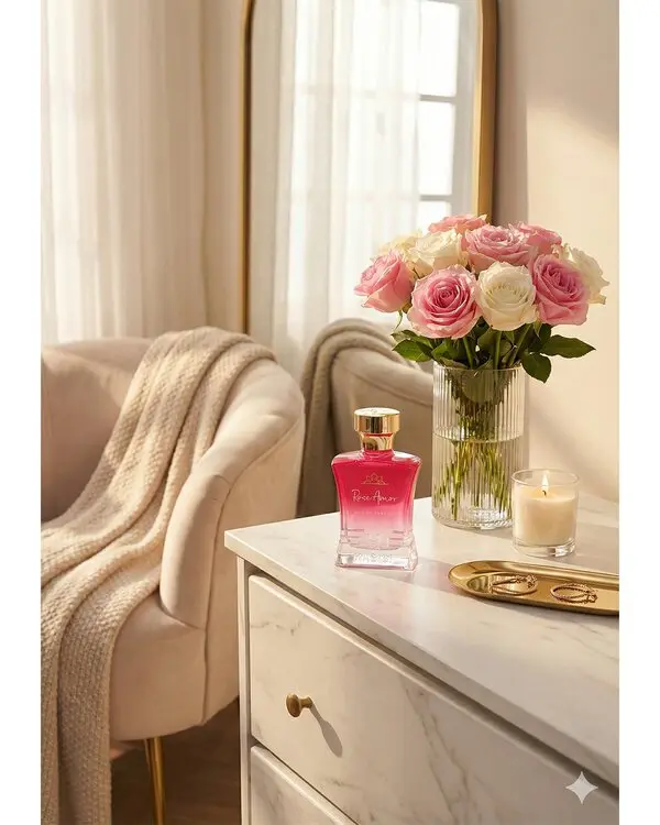 HABIBI NY Rose Amor Eau De Parfum 2.5 Oz