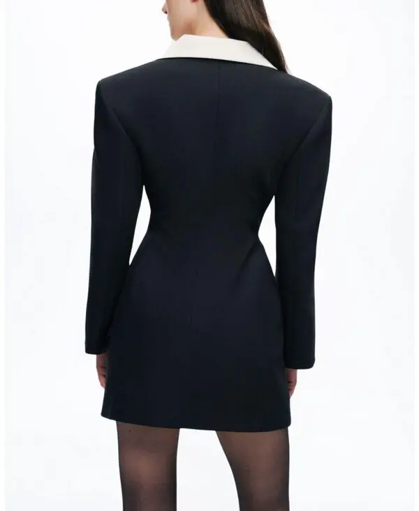 NOCTURNE Double-breasted Blazer Mini Dress