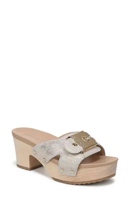 Dr. Scholl'S Platform Slide Sandal - Champagne Beige
