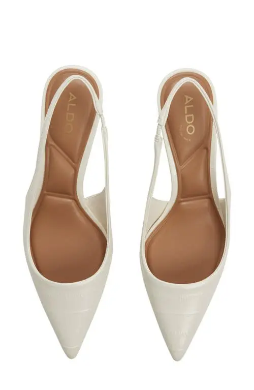 Aldo Calantha Slingback Pumps - Other White
