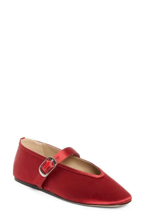 Le Monde Beryl Stella Mary Jane Flat - Tomato