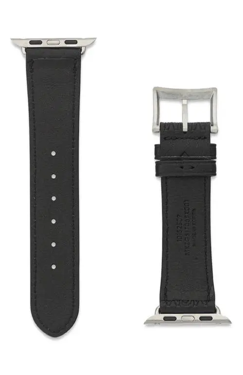 Mcm Apple Watch Band In Embossed Monogram Leather