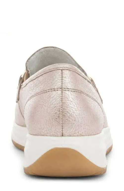 ARA Pebbled Leather Wedge Loafer