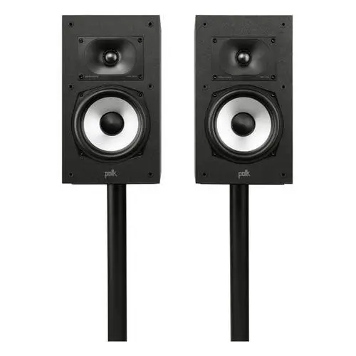 POLK AUDIO Monitor Xt20 High-resolution Bookshelf Speakerspair - Black