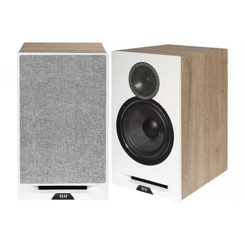 ELAC Dbr62 6.5 Inch Bookshelf Speakerspair - White