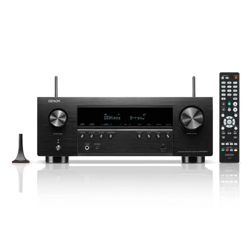 DENON Avr-s970h 7.2 Channel 8k Home Theater Receiver With Dolby Atmos/dtsx And Heos Built-in - Black