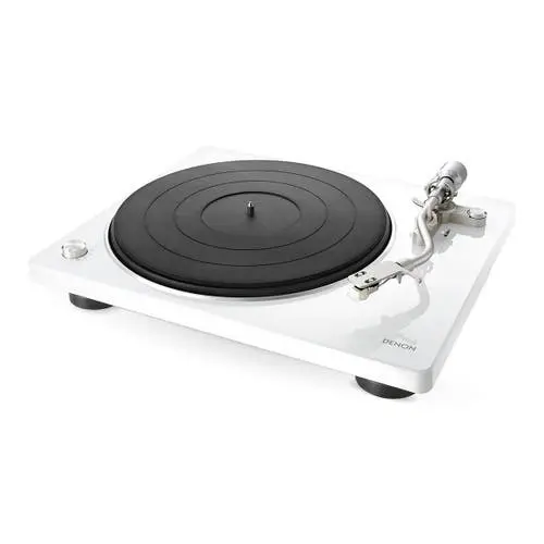 DENON Dp-400 Hi-fi Turntable With Speed Auto Sensor - White