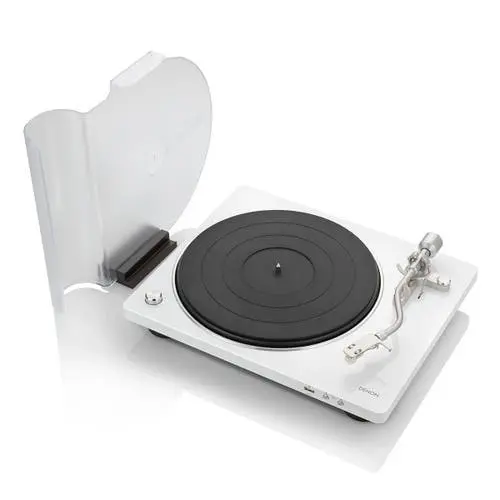 DENON Dp-450usb Hi-fi Turntable With Usb Encoder - White