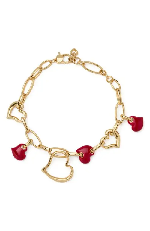 Kate Spade New York Charm Bracelet - Dark Scarlet