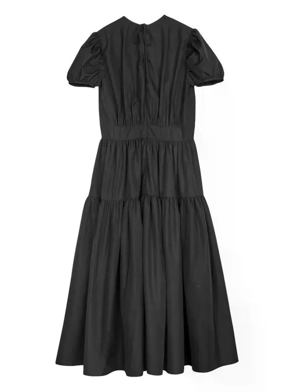 Cecilie Bahnsen Cilia Gathered-detail Midi Dress