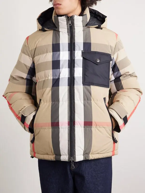 Burberry Reversible Quilted Hooded Down Jacket