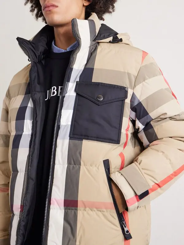 Burberry Reversible Quilted Hooded Down Jacket