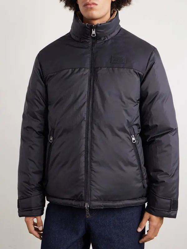 Burberry Reversible Quilted Hooded Down Jacket
