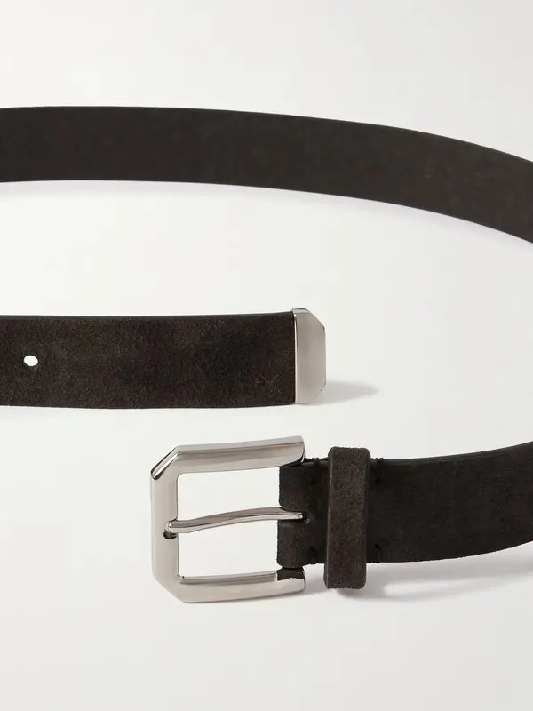Brunello Cucinelli 3cm Suede Belt