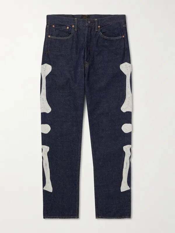 Kapital Okagilly Slim-fit Jeans - Blue