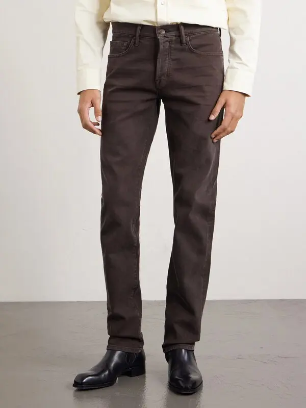 TOM FORD Slim-fit Cotton-blend Corduroy Trousers
