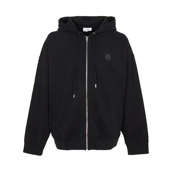 Maison Kitsuné Fox Head Zip-up Sweatshirt