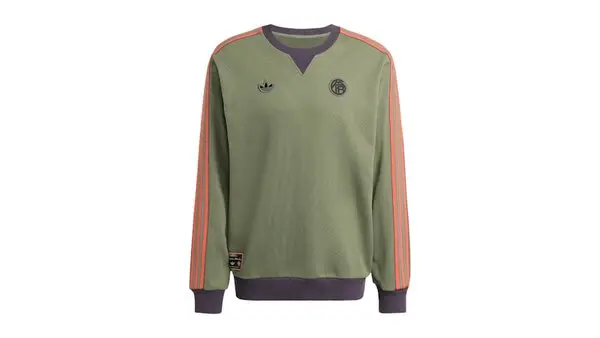 Adidas Fc Bayern Terrace Icons Sweatshirt - Base Green