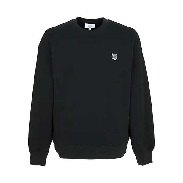 Maison Kitsuné Fox Head Sweatshirt - Black