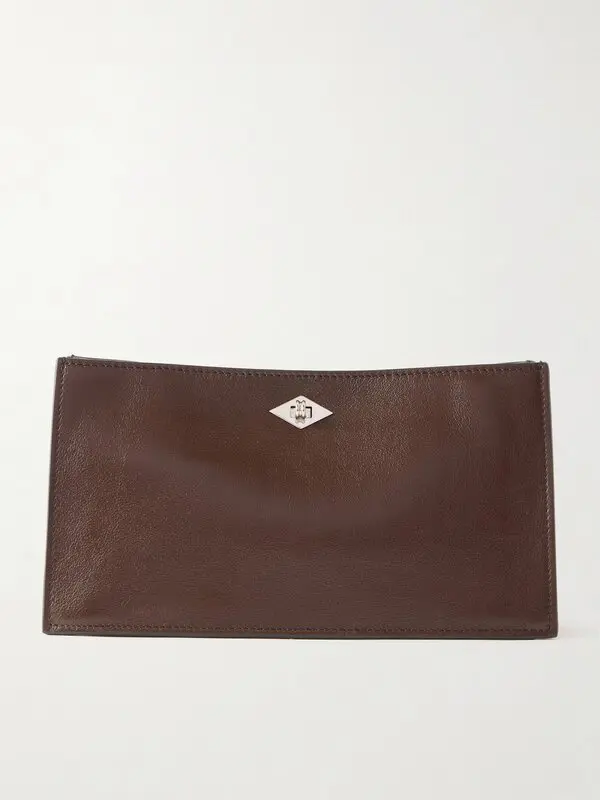 METIER Ease 28 Leather Clutch - Brown