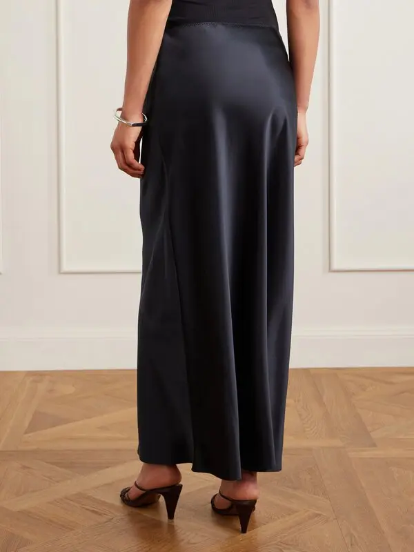 JOSEPH Isaak Silk-satin Maxi Skirt