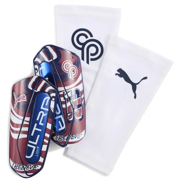 PUMA Christian Pulisic Never Stop Ultra Light Sleeve Soccer Shinguards