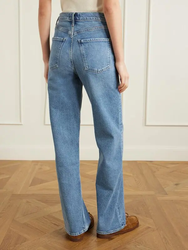 AGOLDE Ren High-rise Straight-leg Jeans
