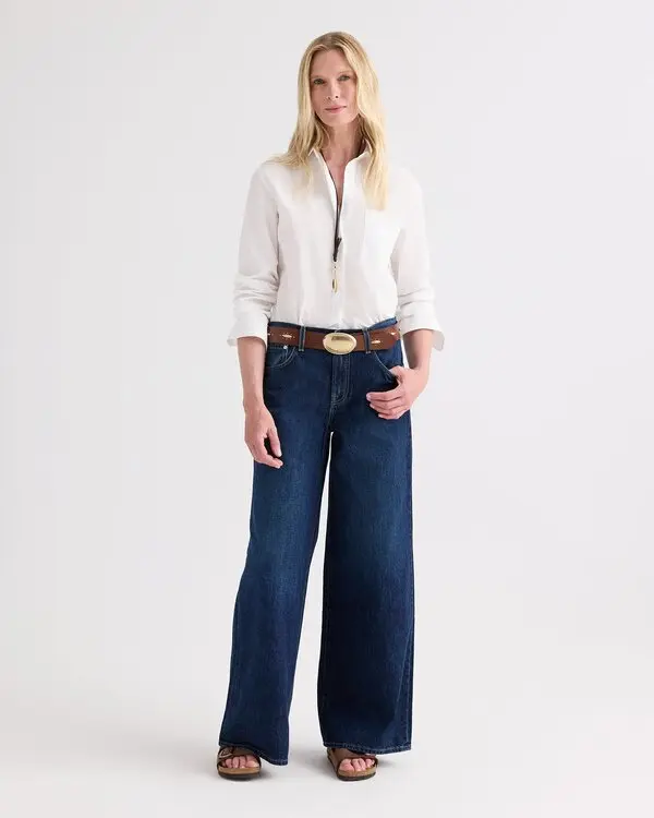 TWP Tiny Dancer Heavy Denim Jean - Dark Stone