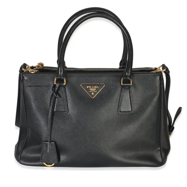 Prada Saffiano Galleria Double Zip Tote