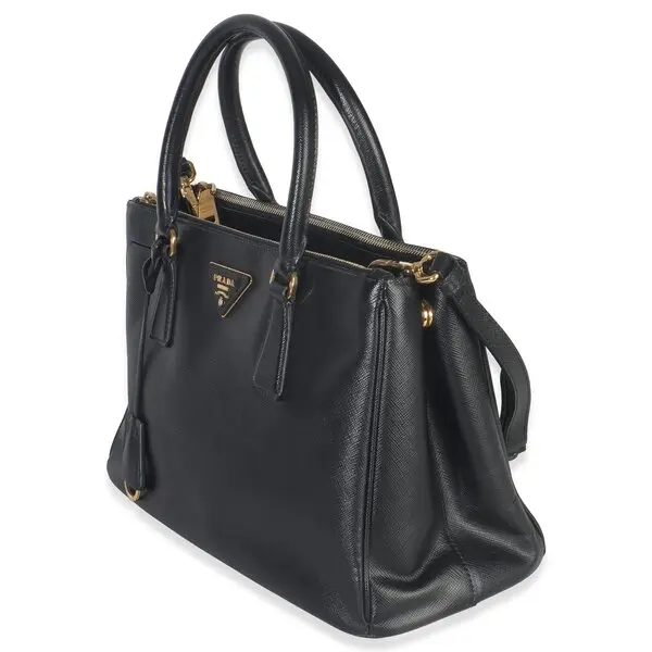 Prada Saffiano Galleria Double Zip Tote