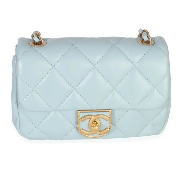 Chanel Quilted Lambskin Flap Bag
