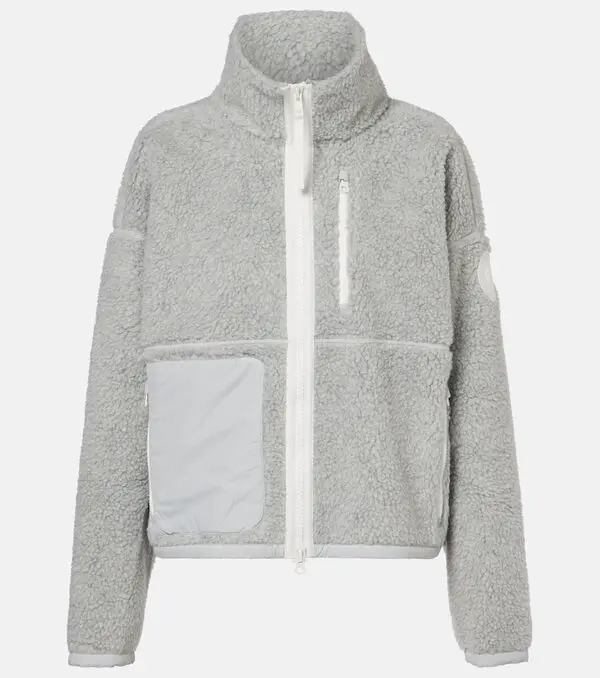 Canada Goose Simcoe Wool-blend Fleece Jacket - Grey