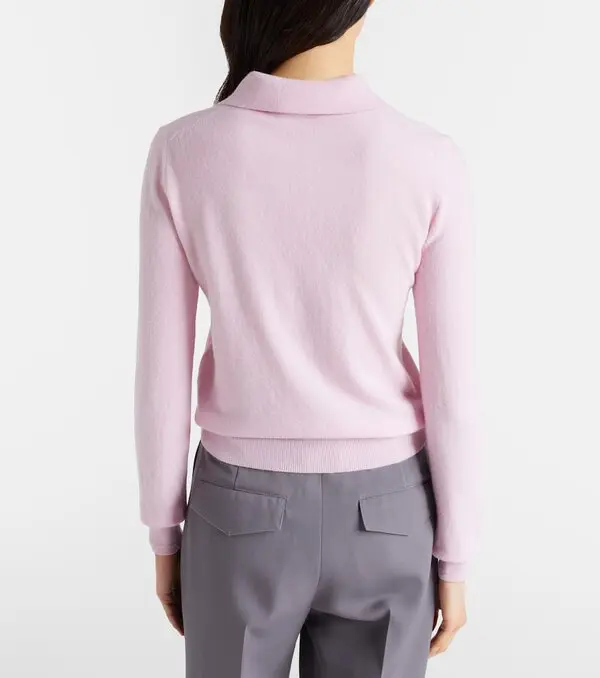 JIL SANDER Virgin Wool Polo Sweater