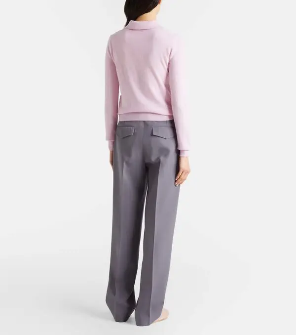JIL SANDER Pleated Wide-leg Pants