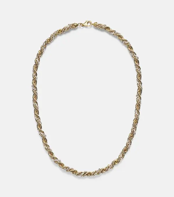 Yvonne Léon Corde Torsade Necklace - Gold