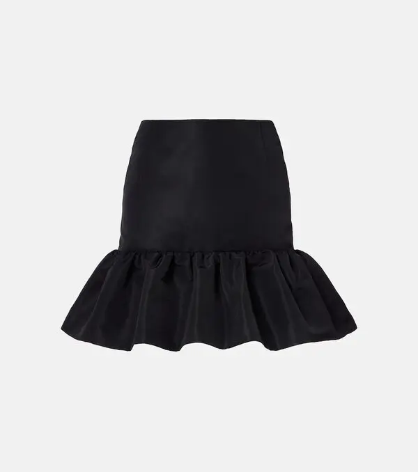 Nina Ricci Flared Miniskirt - Black