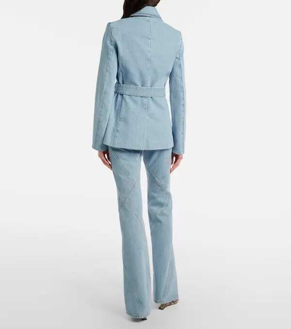 Nina Ricci Flared Cotton Jeans